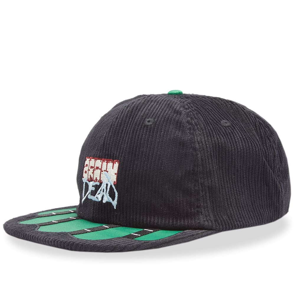 Brain Dead Men's Sludge Cord Cap in Black Brain Dead