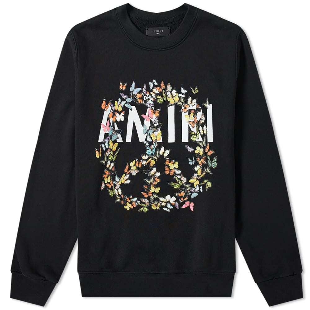 AMIRI Peace Butterfly Crew Sweat Amiri
