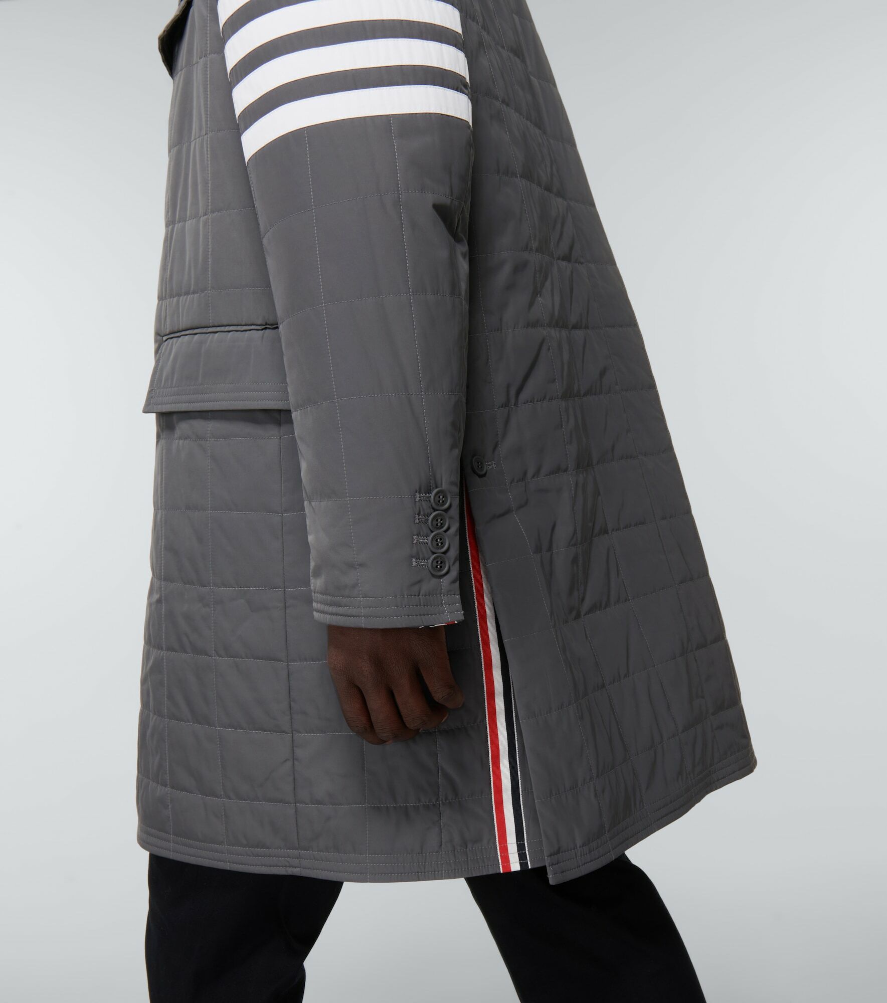 Thom Browne - Quilted coat Thom Browne