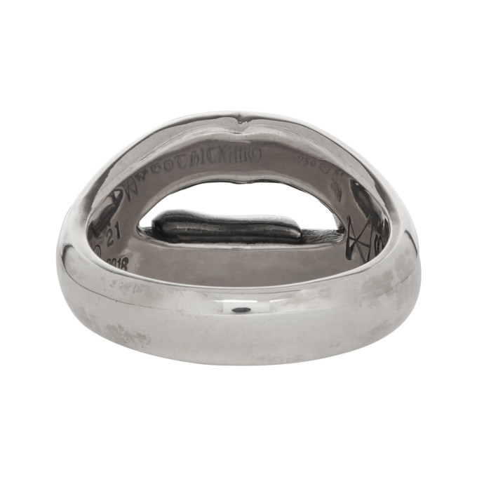 Yohji Yamamoto Silver Vampire Fang Ring Yohji Yamamoto