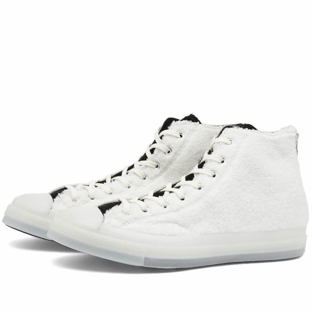 Converse x CLOT Chuck 70 Hi-Top 'Panda' Sneakers in White/Black Converse