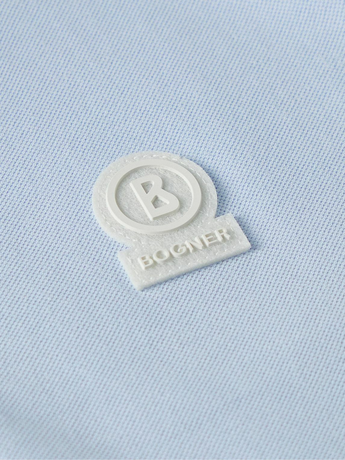Bogner - Fion Slim-Fit Logo-Appliquéd Stretch-Cotton Piqué Golf Polo ...