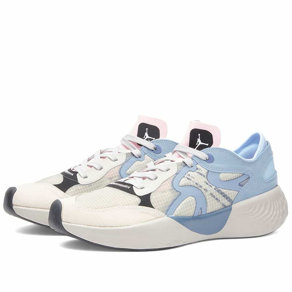 Air Jordan Men's Delta 3 Low Sneakers in Iron Ore/White Nike Jordan Brand