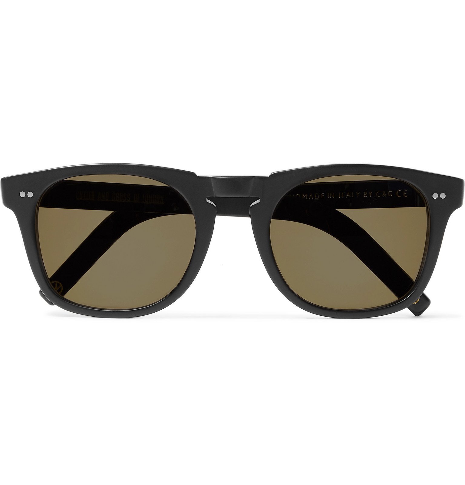 Kingsman - Cutler and Gross Square-Frame Matte-Acetate Sunglasses ...