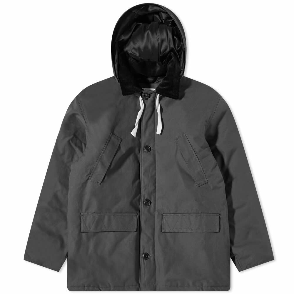 Albam Men's Winter Parka Jacket in Anthracite Albam