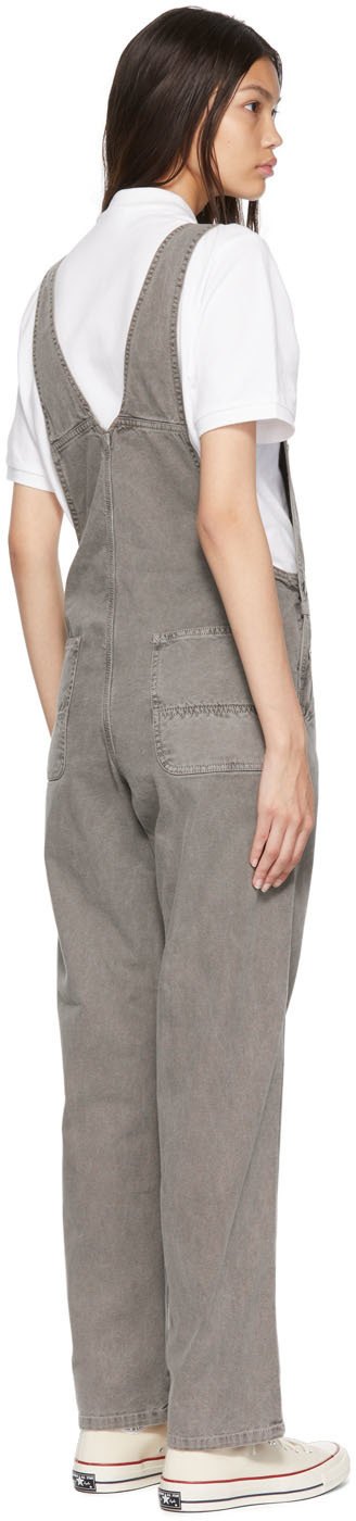 Carhartt Work In Progress Gray Cotton Overalls Carhartt WIP