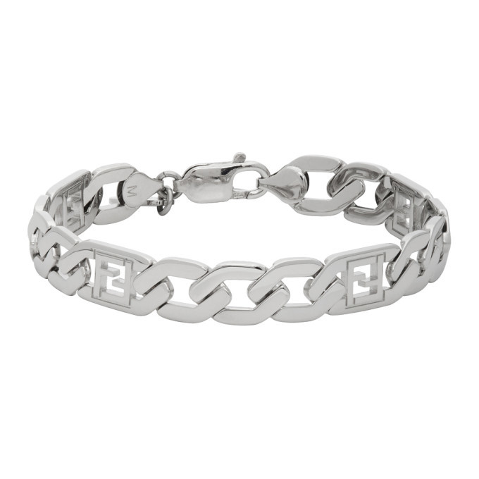 Fendi Silver Forever Fendi Bracelet Fendi
