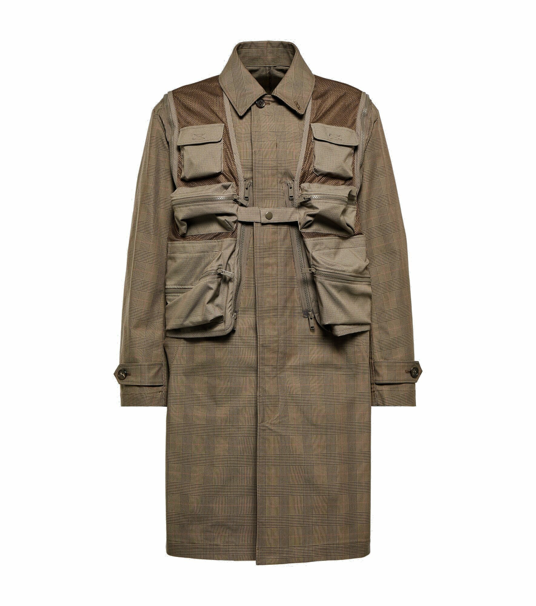 Undercover - Technical coat with removable vest Undercover