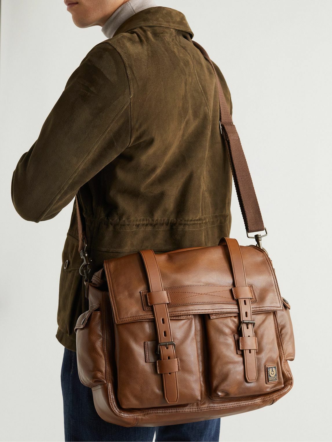 Belstaff - Colonial Leather Messenger Bag Belstaff