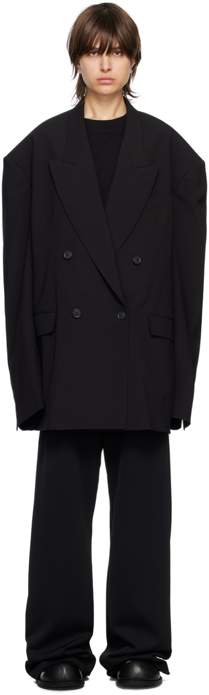 Balenciaga Black Oversized Blazer Balenciaga