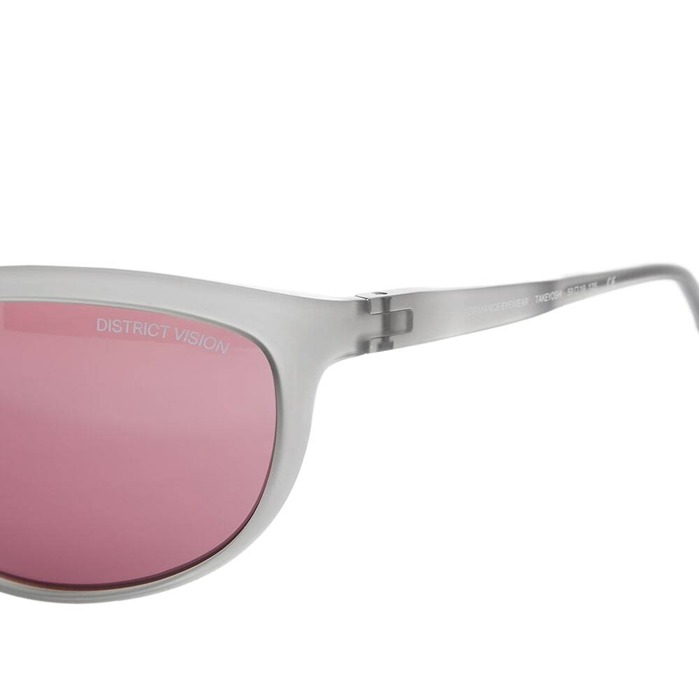 District Vision Men's Takeyoshi Altitude Master Sunglasses in Grey Rose ...