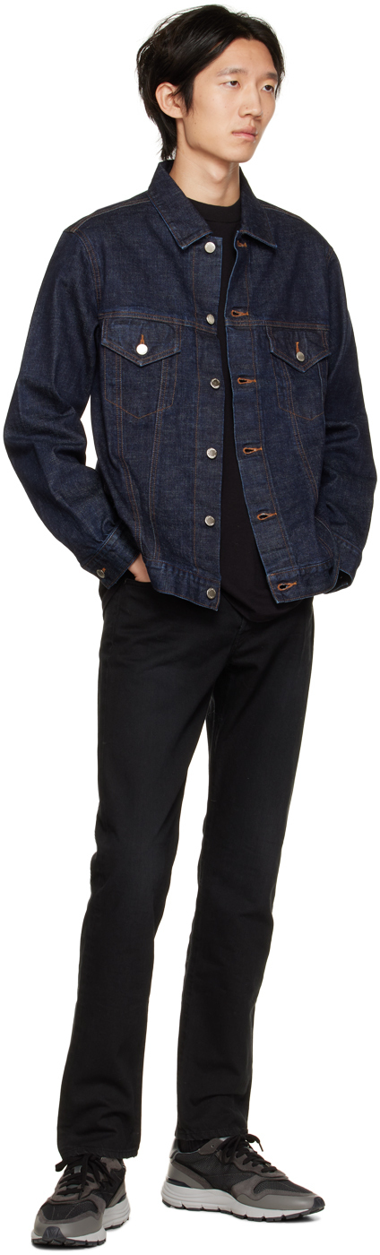 Uniform Experiment Indigo Paneled Denim Jacket Uniform Experiment