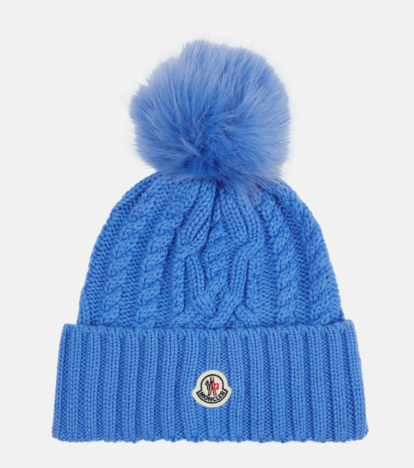 Moncler - Cable-knit wool and cashmere beanie Moncler