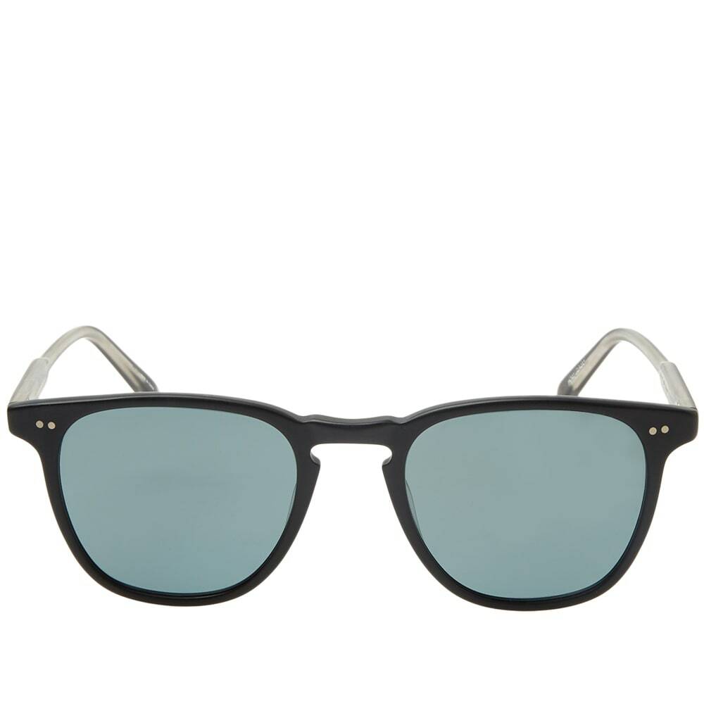 Garrett Leight Brooks Sunglasses in Matte Black/Blue Smoke Garrett Leight