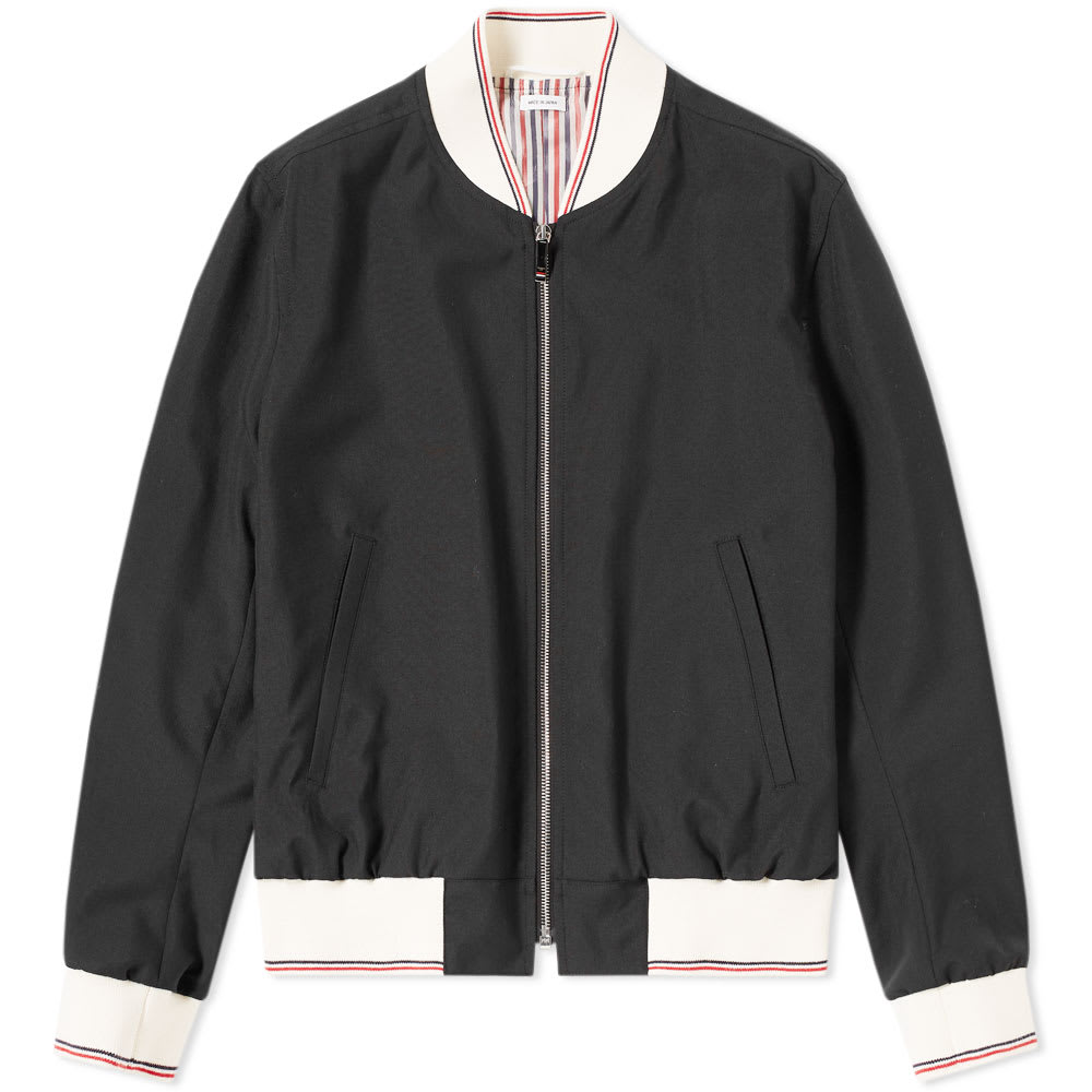 Thom Browne Selvedge Zip Bomber Jacket Thom Browne