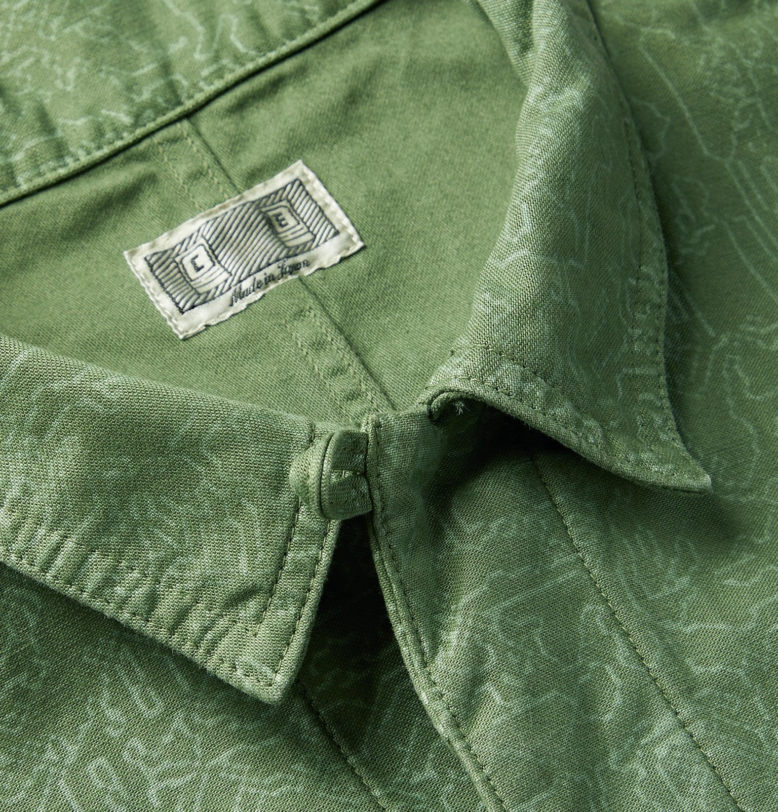 Cav Empt - Logo-Detailed Printed Cotton Jacket - Green Cav Empt