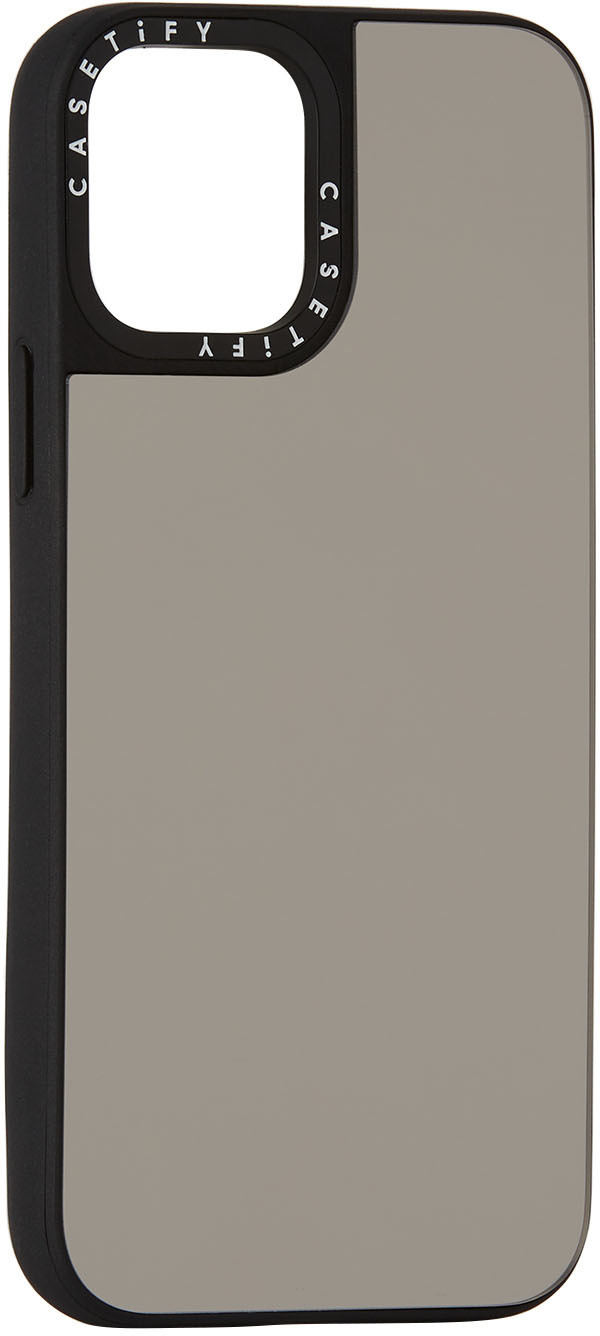 Casetify Silver Mirror iPhone 12 Pro Case Casetify