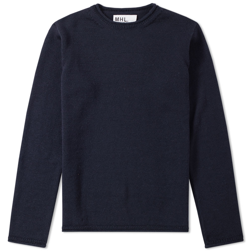 MHL by Margaret Howell Rolled Edge Crew Knit MHL by Margaret Howell