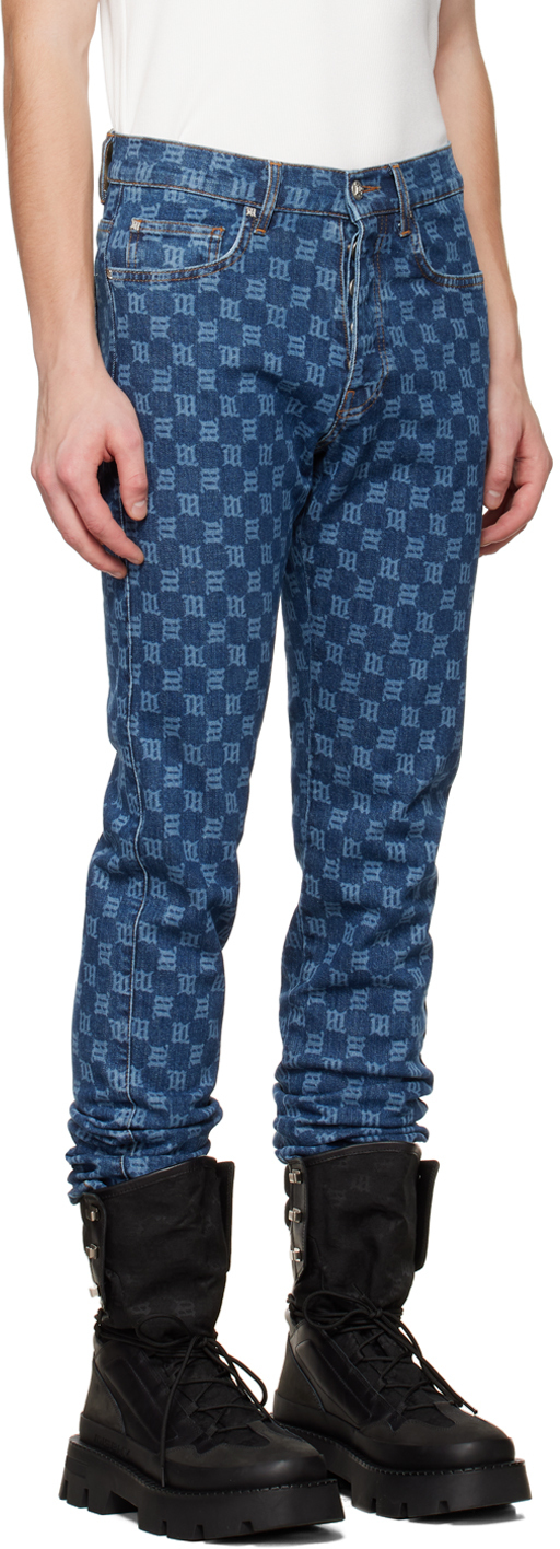 MISBHV Blue Monogram Jeans MISBHV