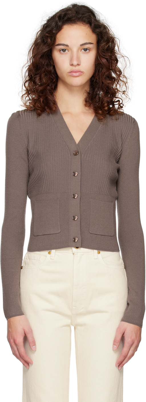 Joseph Brown Button Cardigan Joseph
