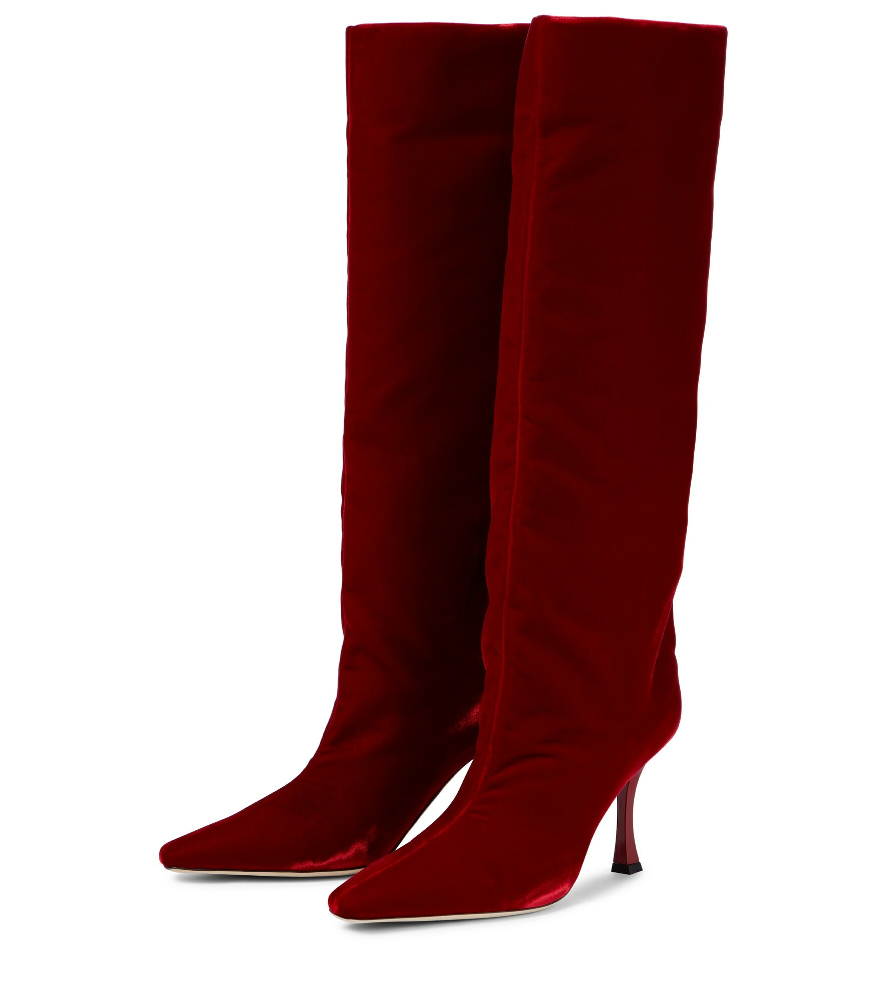 Jimmy Choo - Chad knee-high velvet boots Jimmy Choo
