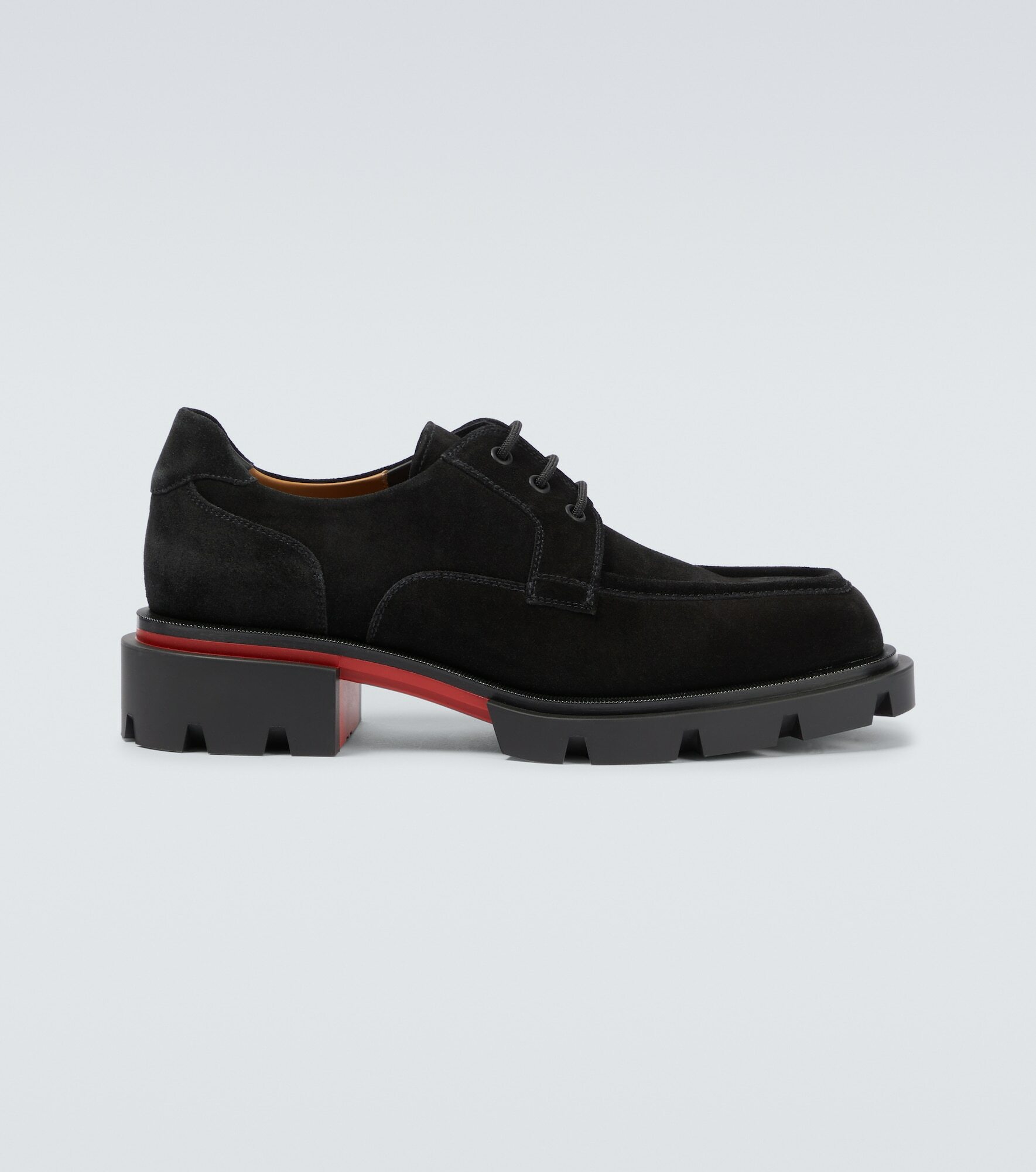Christian Louboutin - Our Georges L suede brogues Christian Louboutin