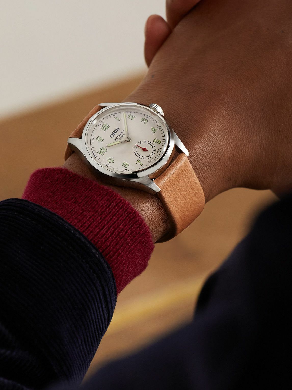 Oris - Wings of Hope Limited Edition Automatic 40mm Stainless Steel and ...