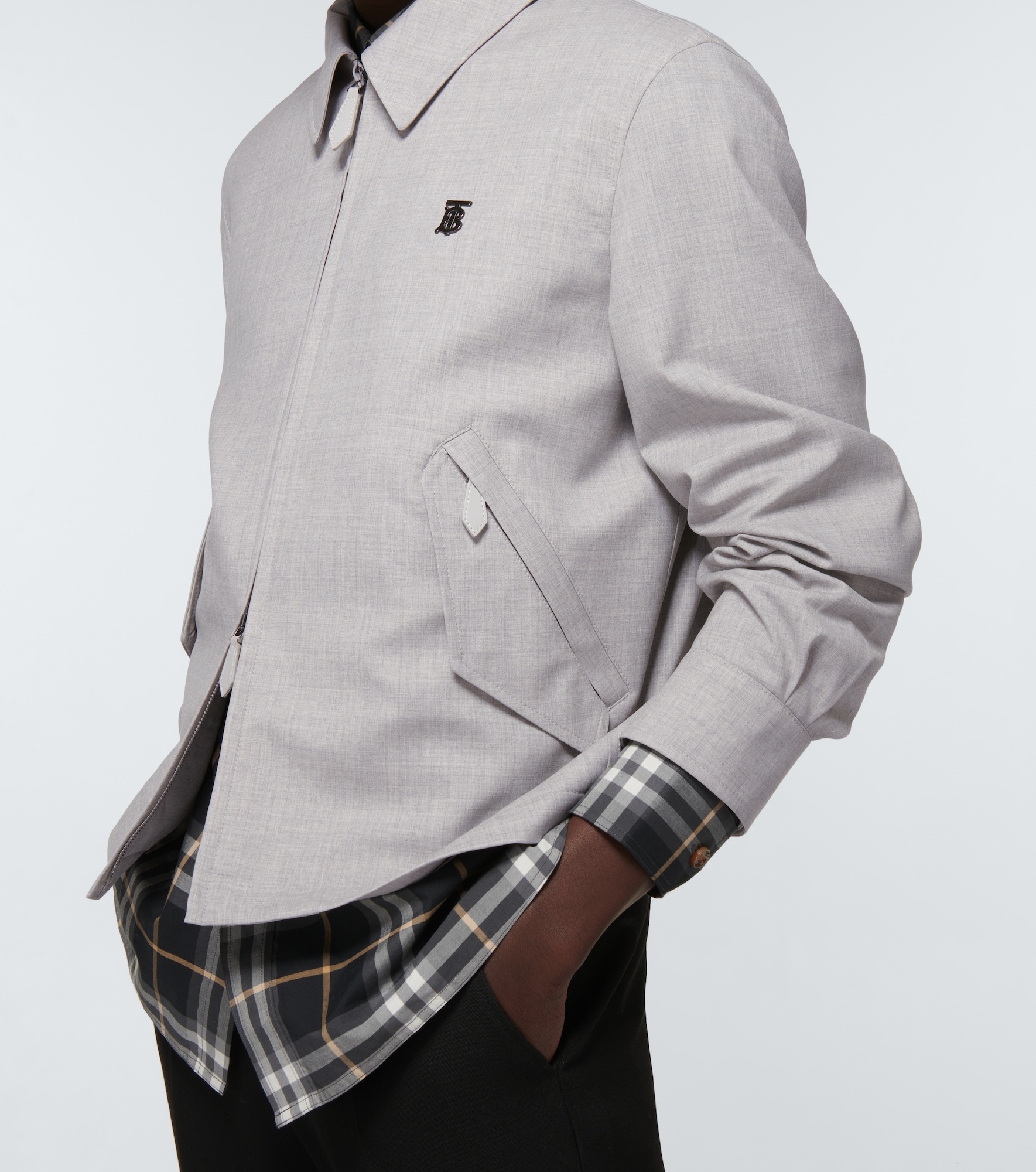 Burberry - Wool jacket Burberry