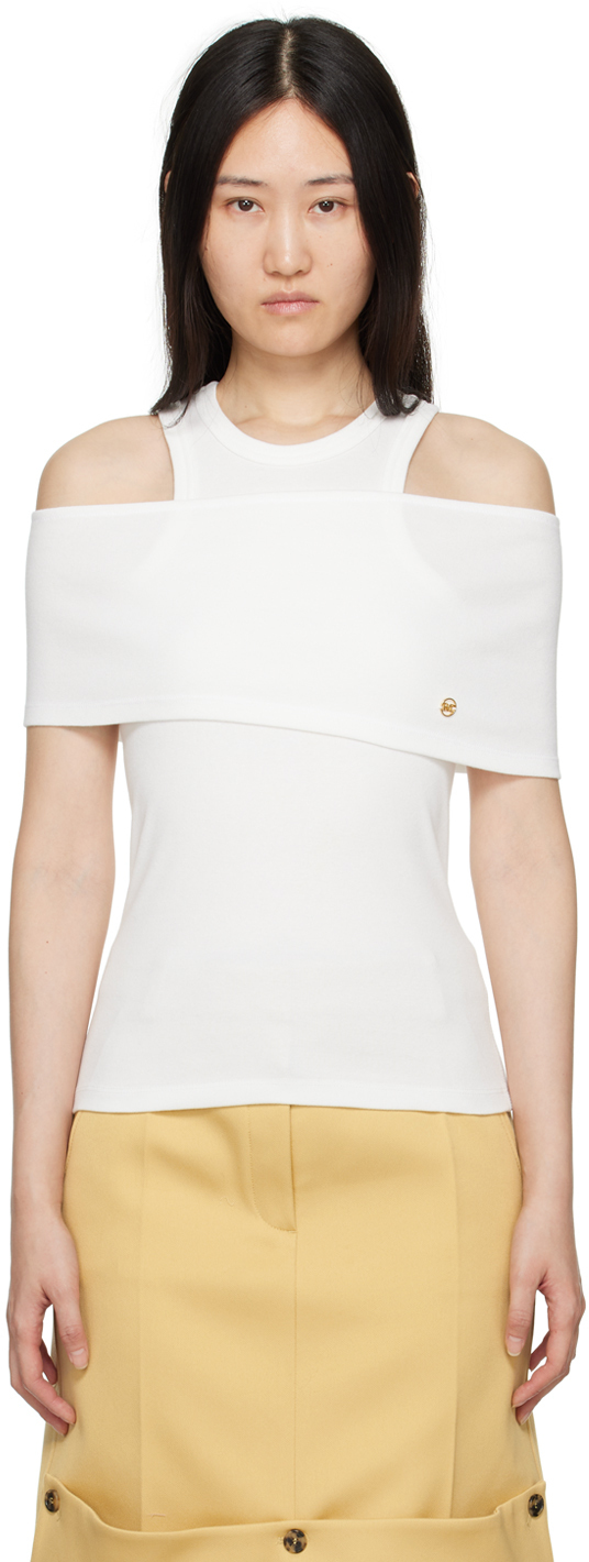 Recto Off-White Layered Tank Top Recto