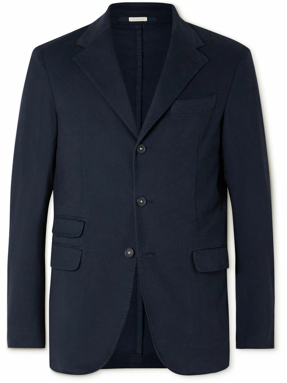 Massimo Alba - Unstructured Cotton-Blend Twill Suit Jacket - Blue ...