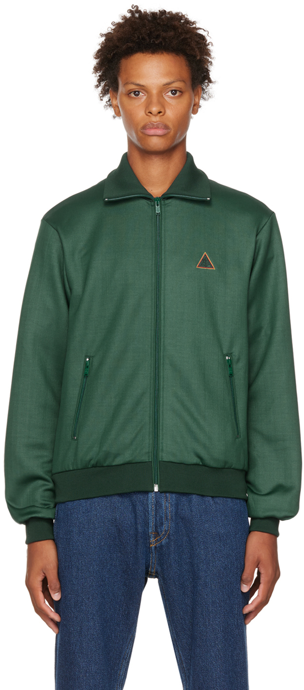 Lanvin Green Embroidered Jacket Lanvin