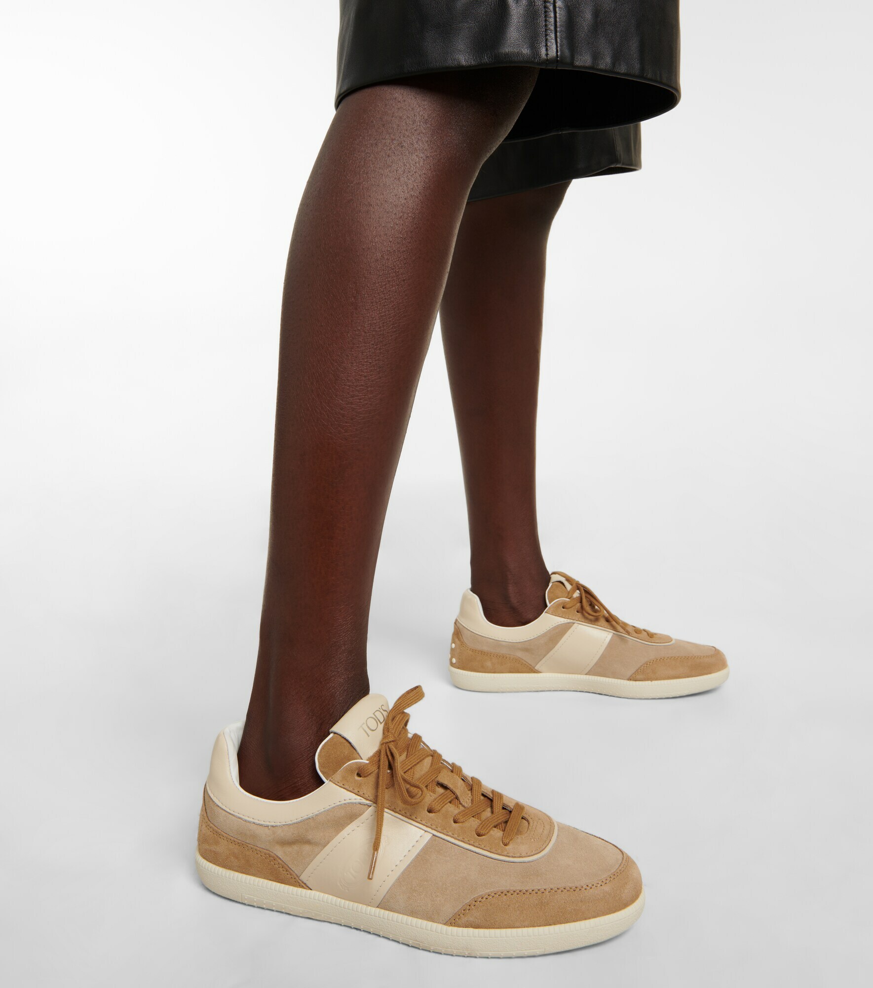 Tod's - Tabs leather and suede sneakers Tod's