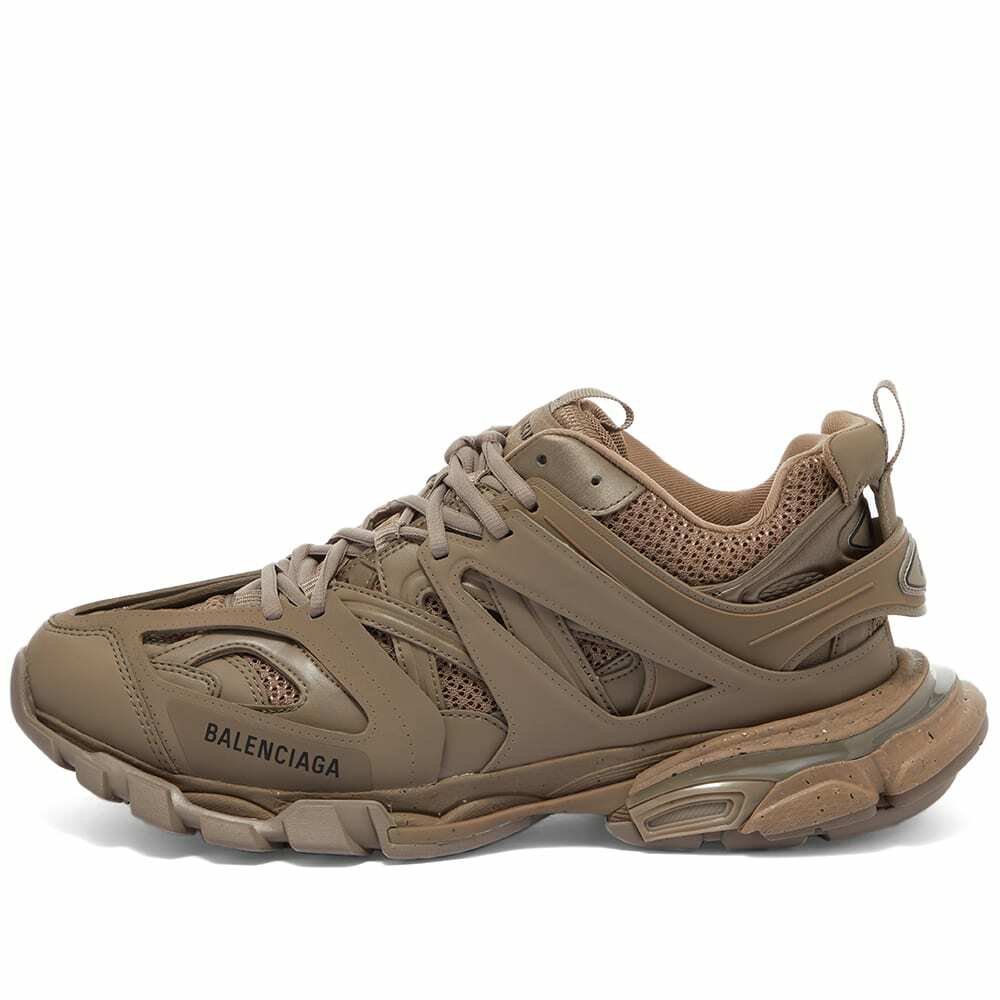 Balenciaga Men's Track Sneakers in Recycled Light Khaki Balenciaga