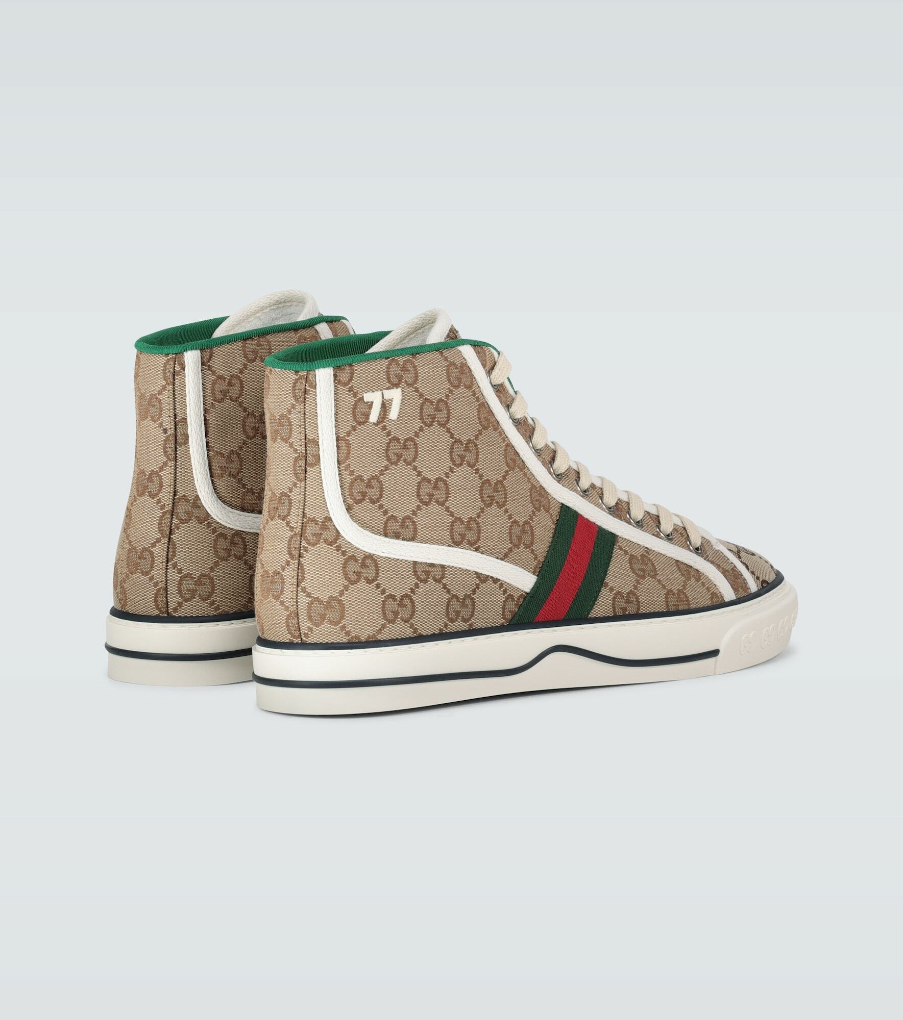 Gucci - Gucci Tennis 1977 high-top sneakers Gucci