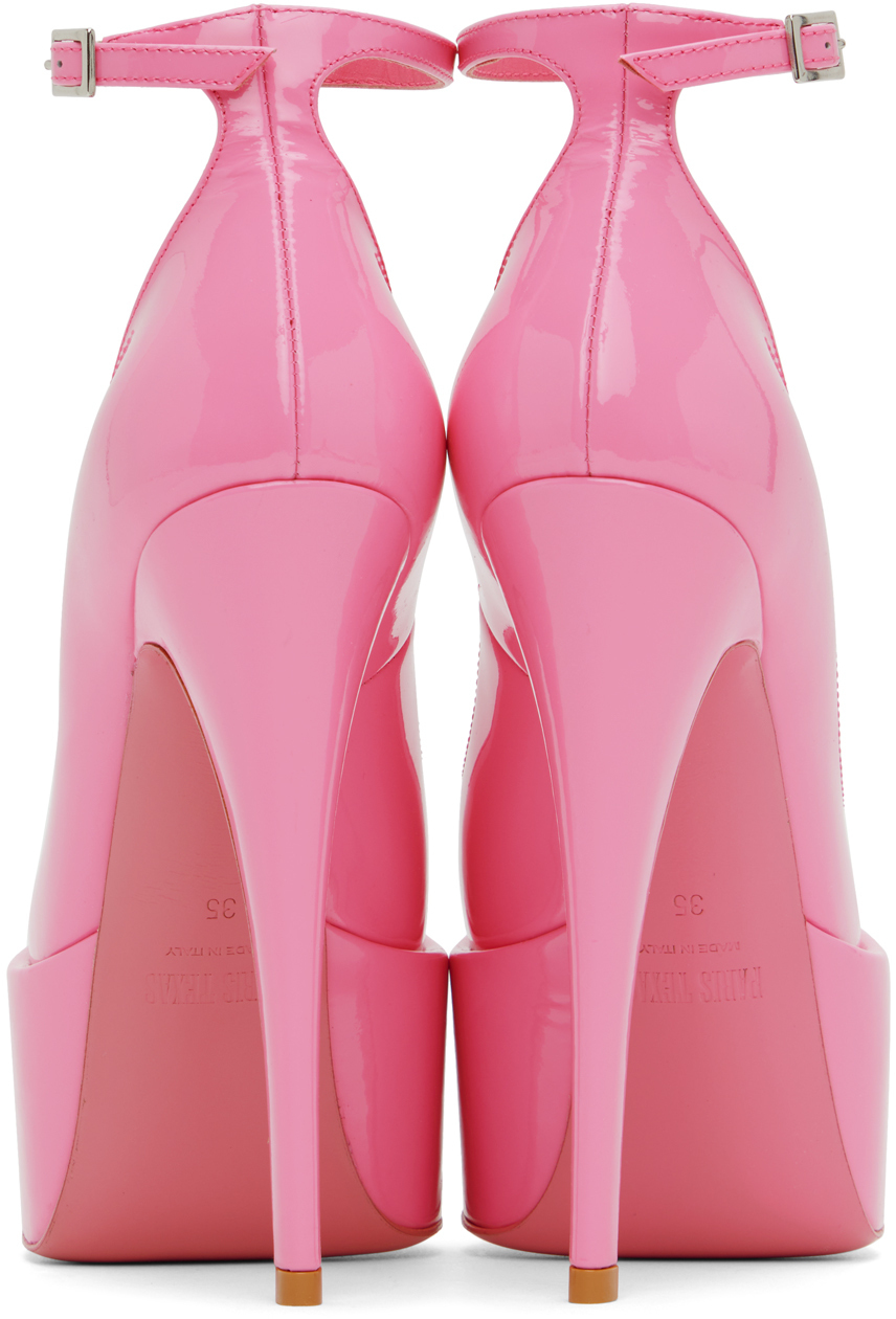 Paris Texas Pink Nancy Platform Heels Paris Texas
