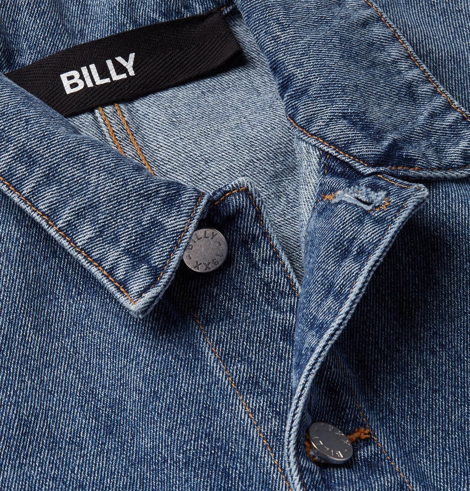 BILLY - Denim Chore Jacket - Mid denim Billy