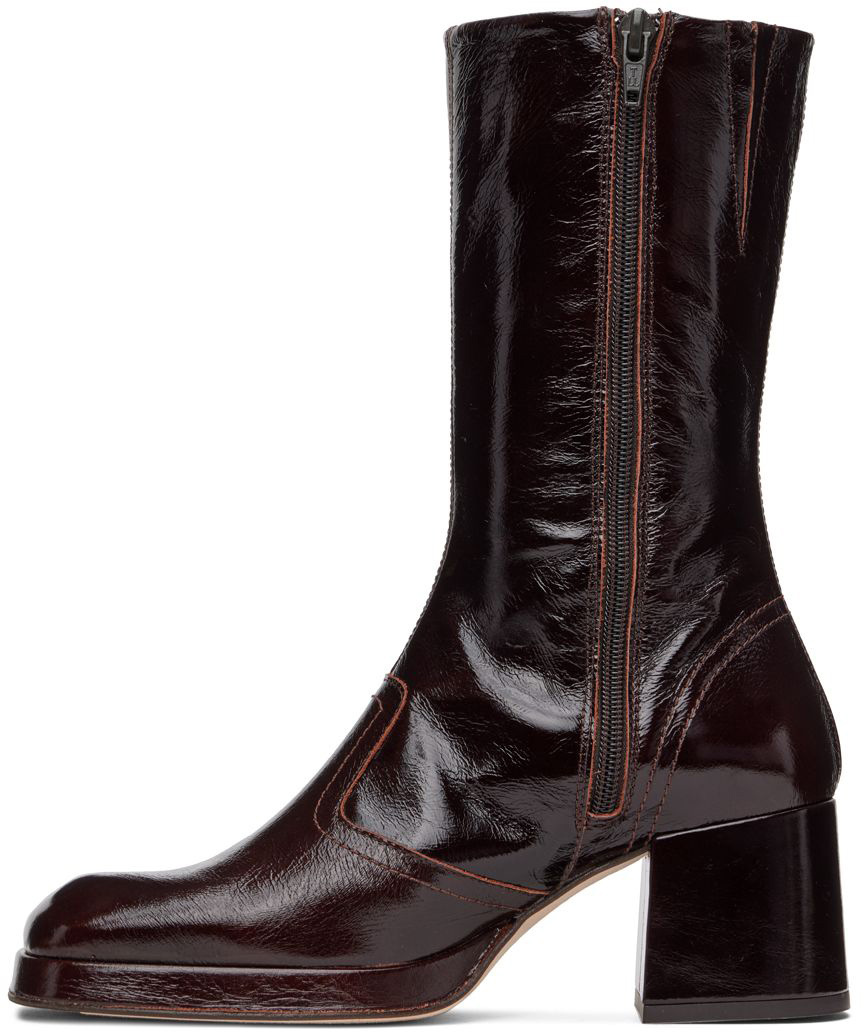 Miista Brown Cass Boots MIISTA