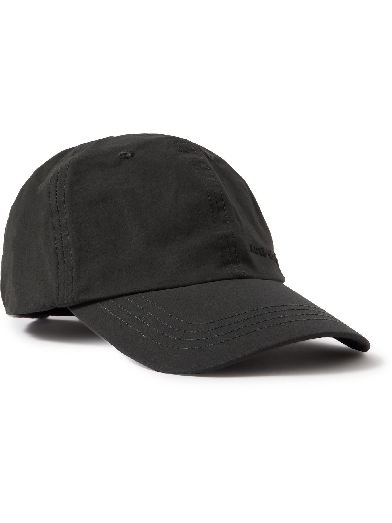 ACNE STUDIOS - Logo-Embroidered Cotton-Canvas Baseball Cap - Gray Acne ...