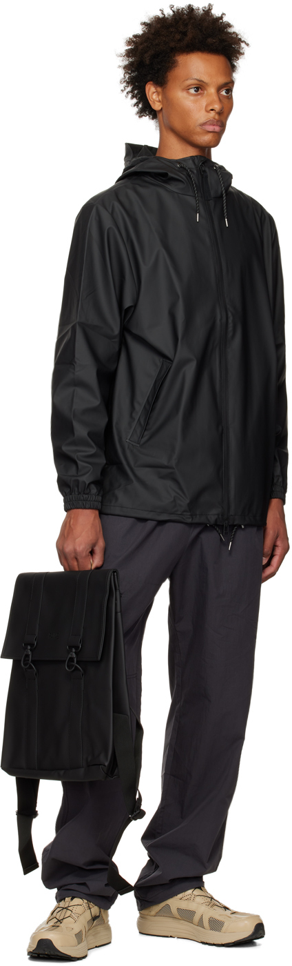RAINS Black MSN Backpack Rains