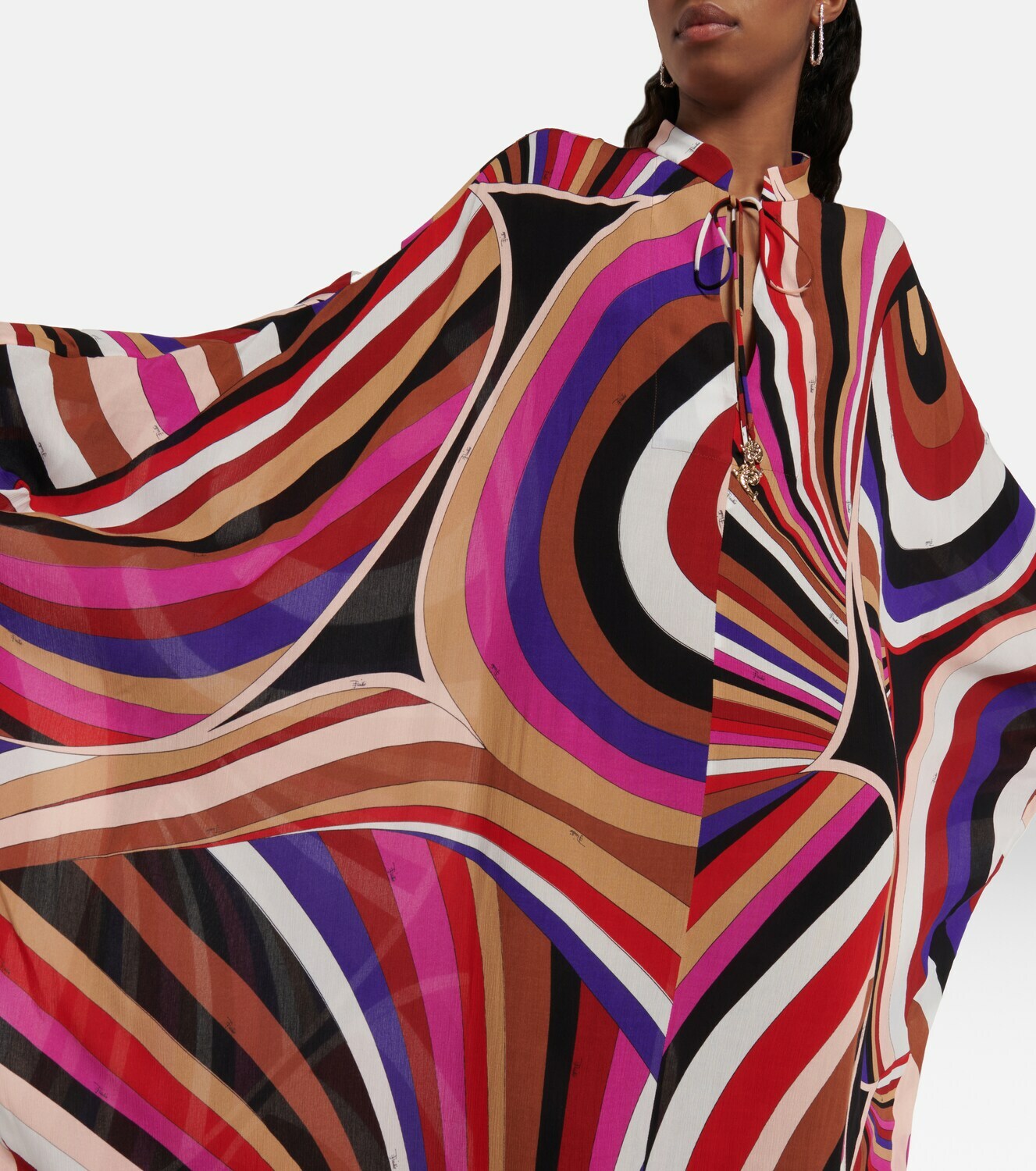 Pucci - Printed kaftan maxi dress Emilio Pucci