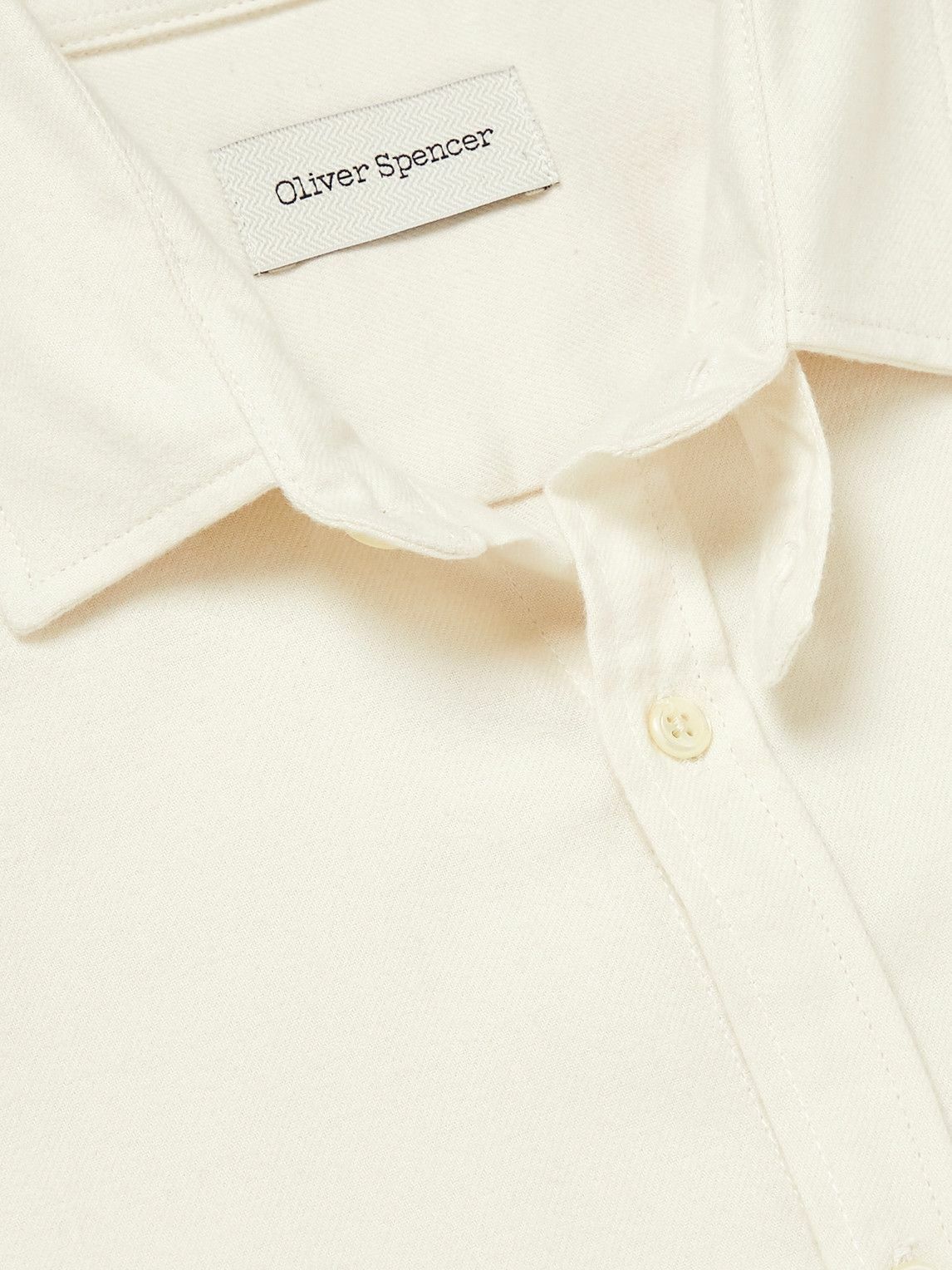 Oliver Spencer - Clerkenwell Cotton Shirt - White Oliver Spencer