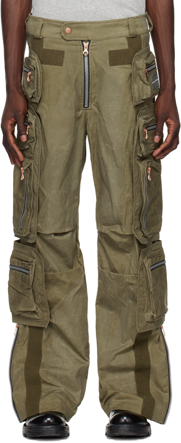 Diesel Khaki P-Kon Cargo Pants Diesel