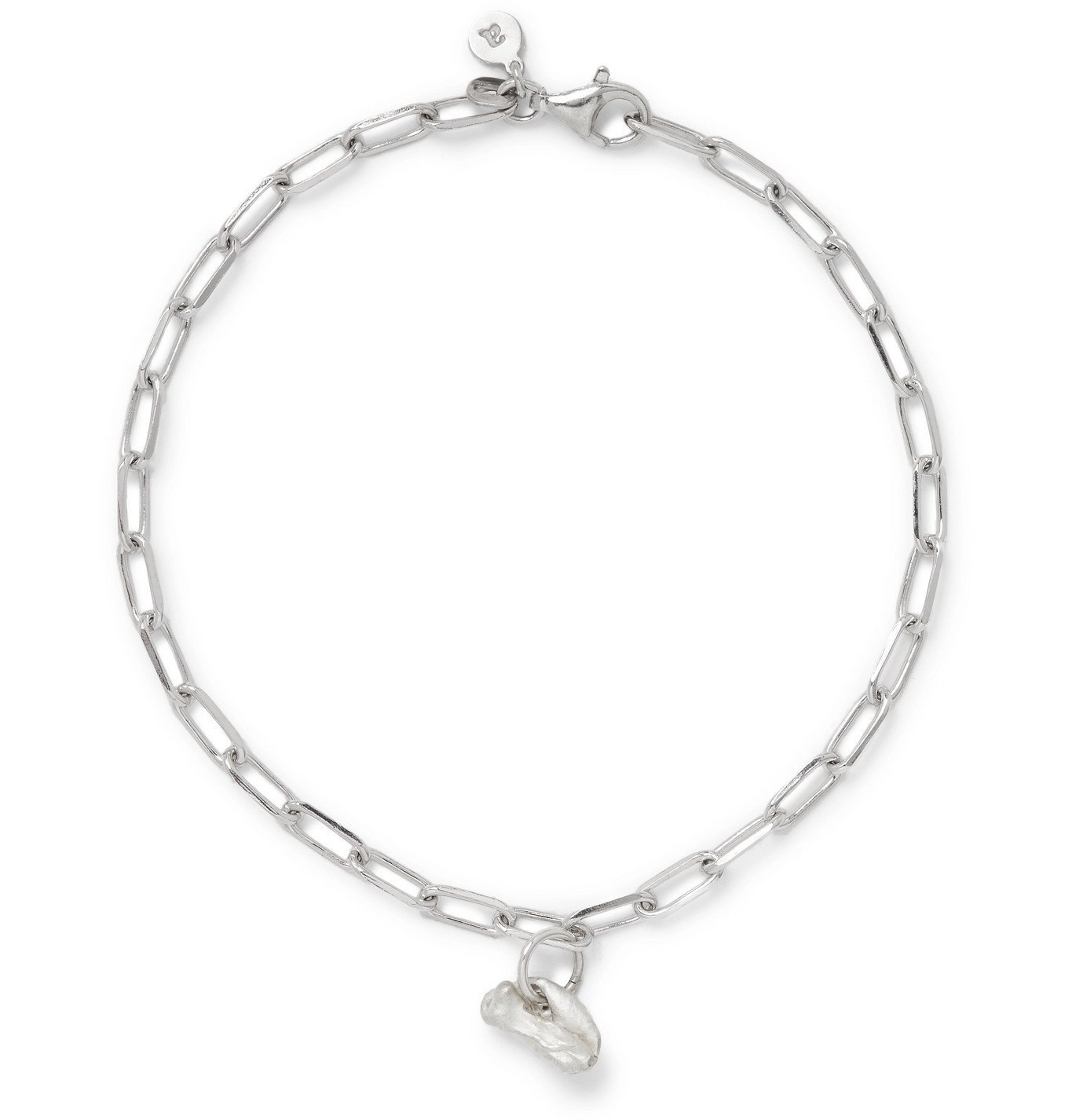 Alice Made This - Bardo Rhodium-Plated Chain Bracelet - Silver Alice ...