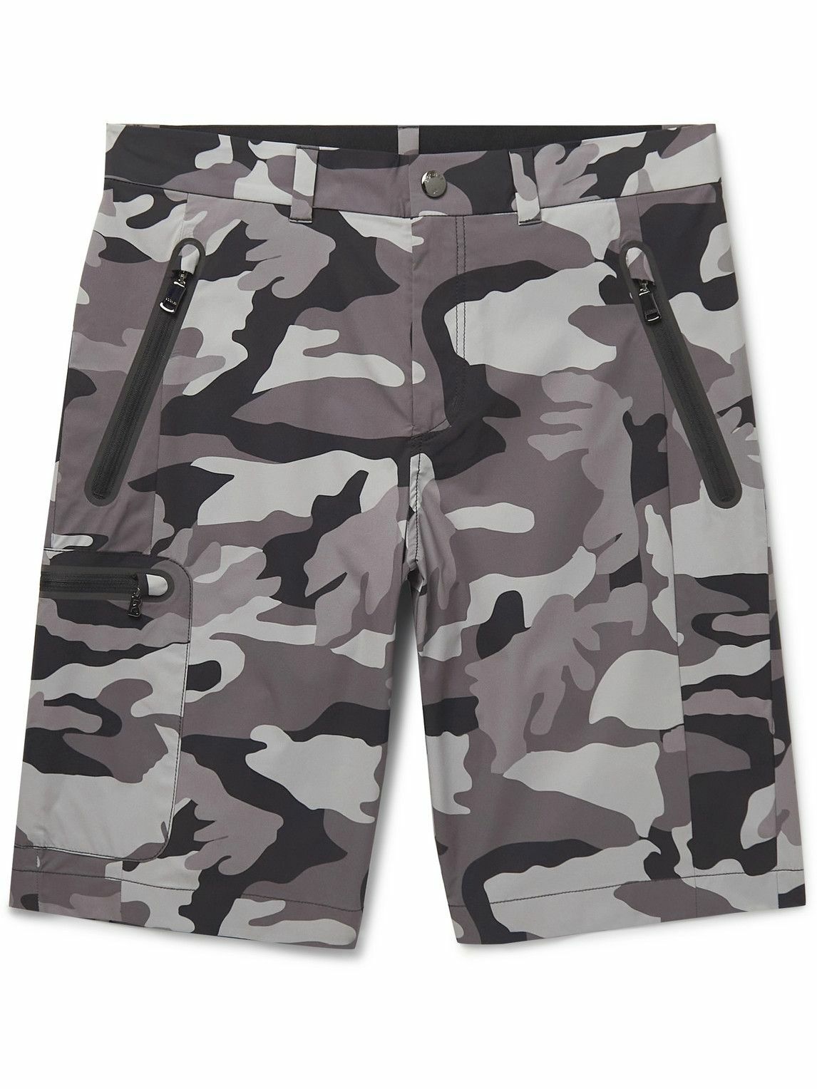 Bogner - Milo Slim-Fit Camouflage-Print Shell Golf Shorts - Black Bogner