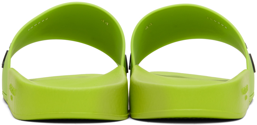 Givenchy Green Paris Slides Givenchy