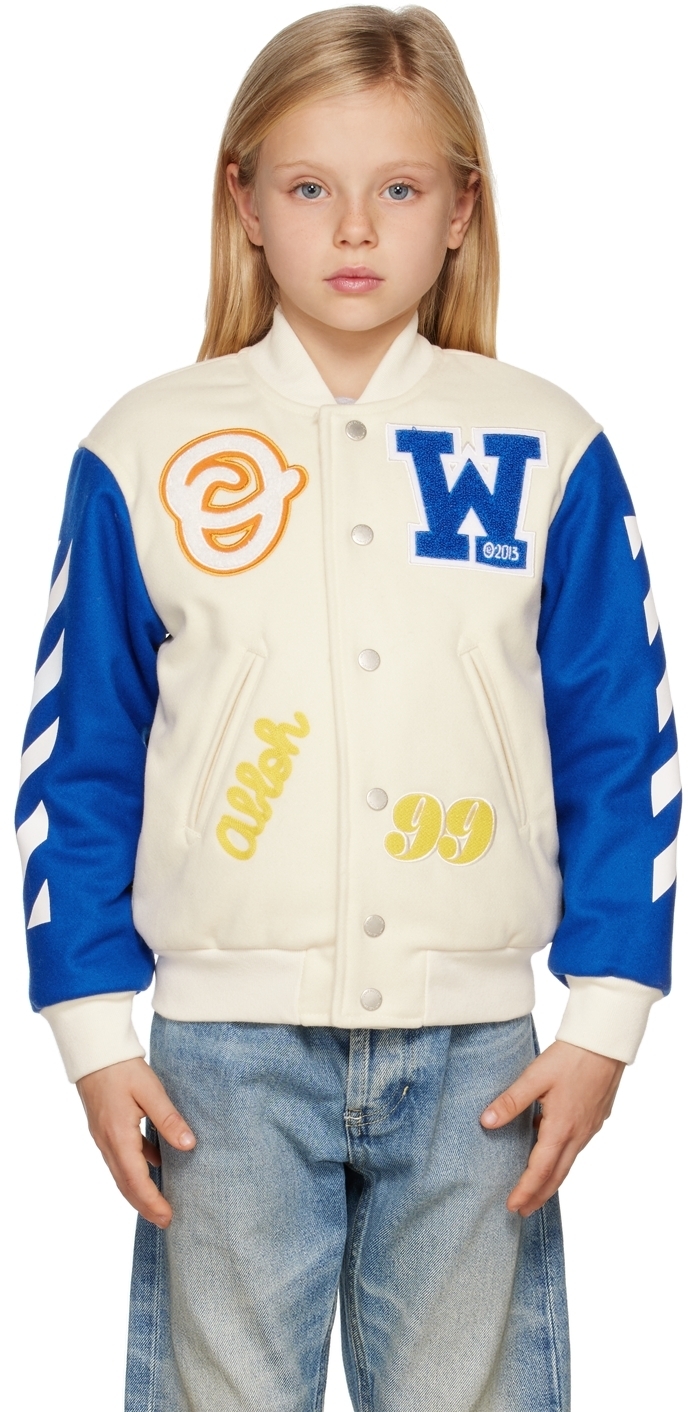 Off-White Clear Bomber Jacket White Off-White