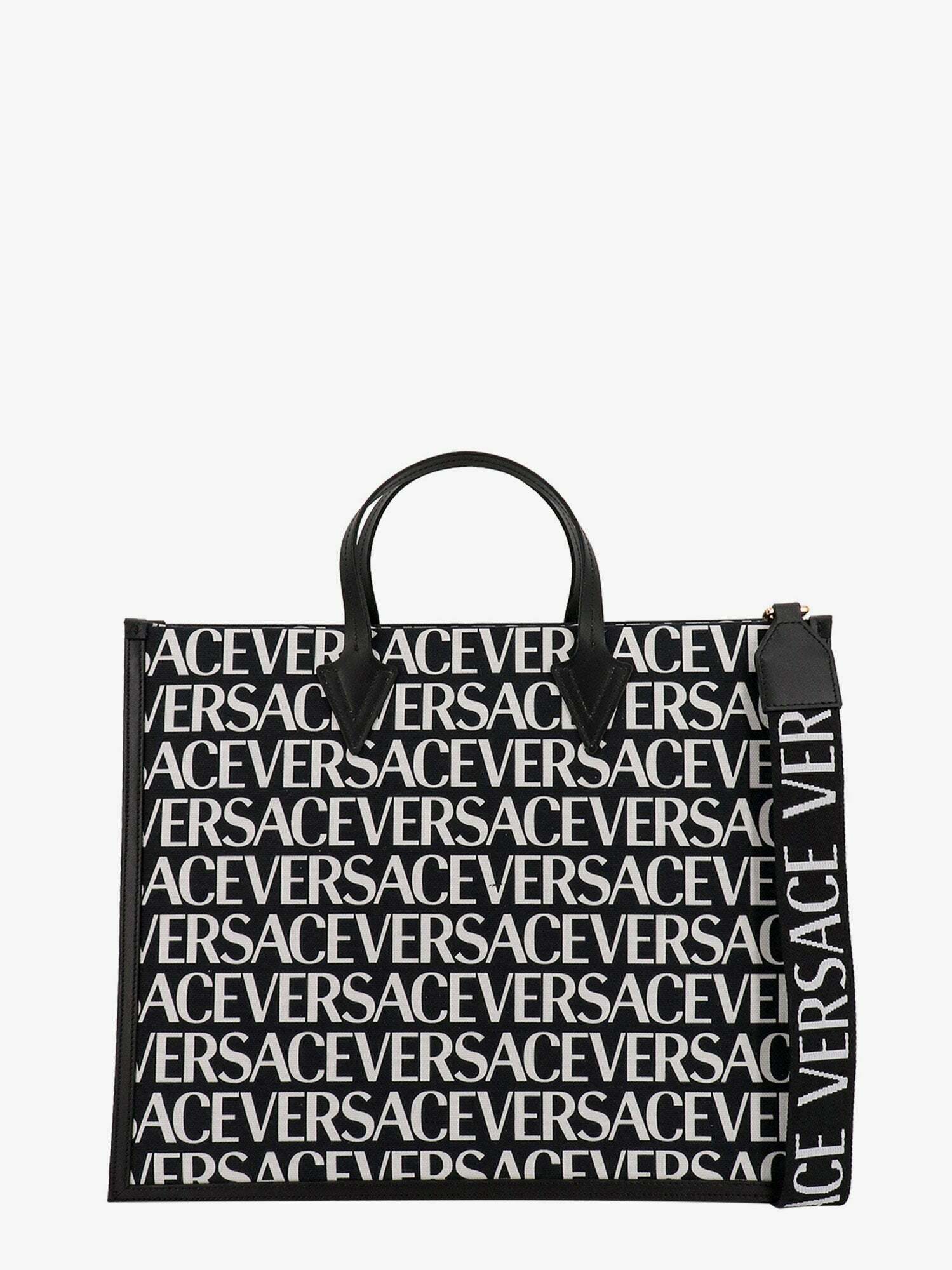 Versace Handbag Black Mens Versace