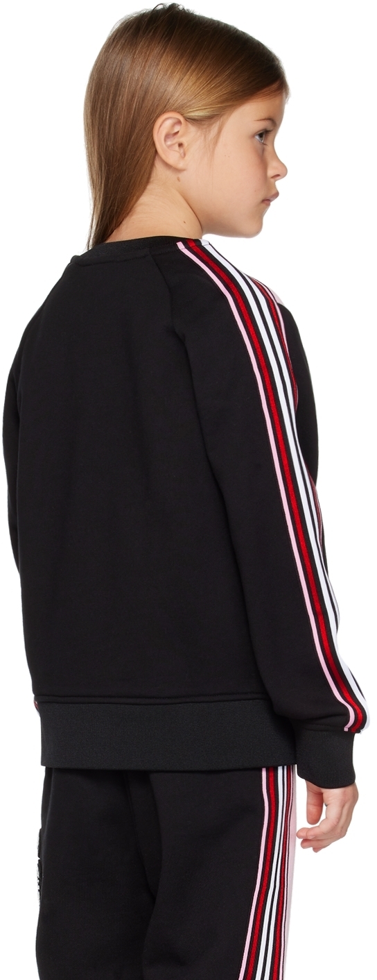 Burberry Kids Black & Pink Thomas Bear Sweatshirt Burberry