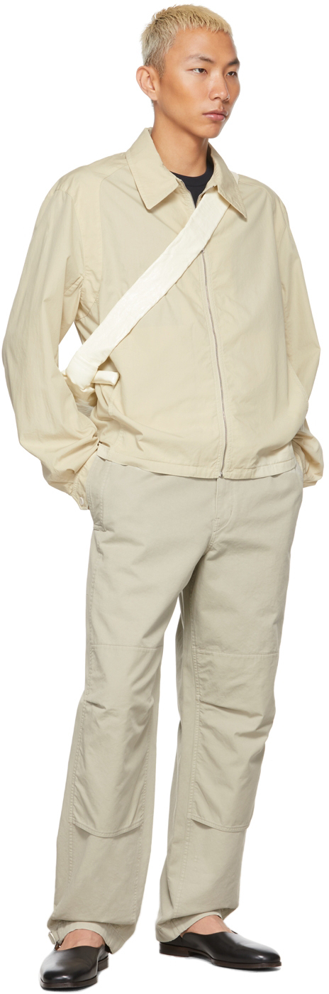 Lemaire Beige Utility Trousers Lemaire