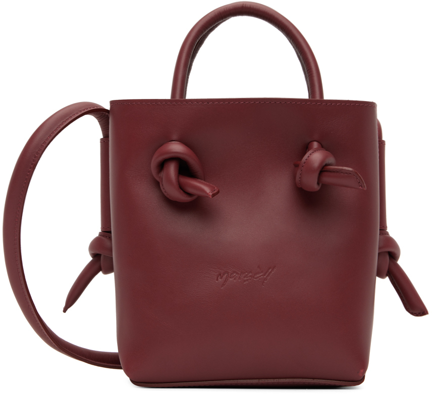 Marsèll Burgundy Nodino Messenger Bag Marsèll